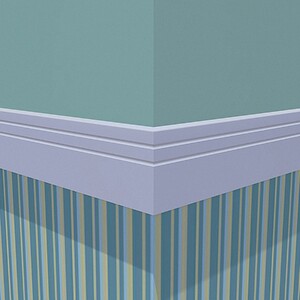 Boiserie Rodameio VP-01 Auto-Adesivo Branco 5m | Leroy Merlin