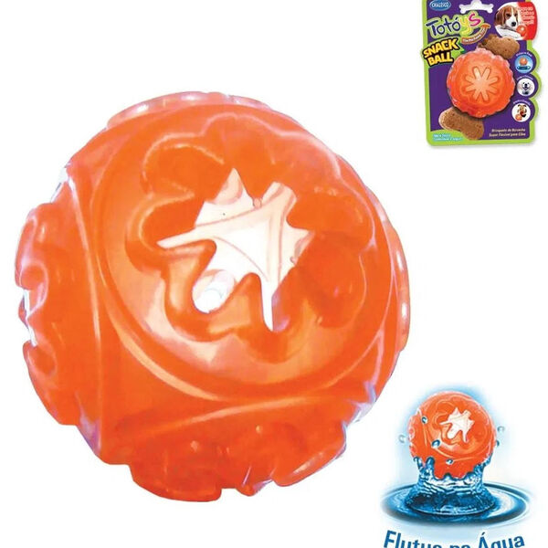 Bola Snack Ball De Borracha - Cores Sortidas | Leroy Merlin
