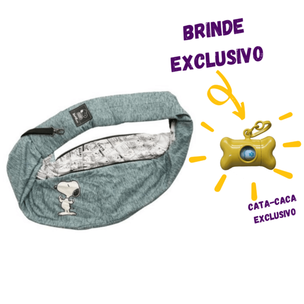 Bolsa Sling Snoopy Brave Verde | Leroy Merlin