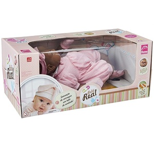 Boneca Bebe Real Negra Roma 5078 | Leroy Merlin