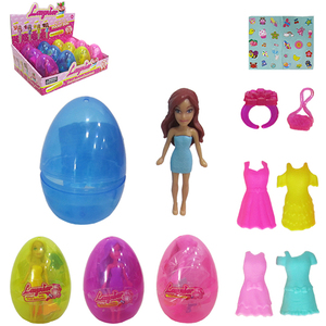 Boneca Laynier Perfumada Troca Roupa De Plástico + Acessórios 8 Peças ...