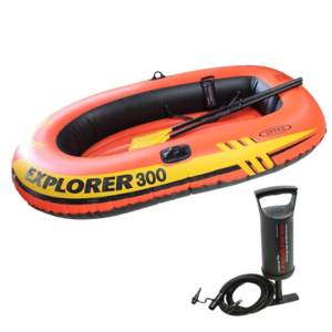 Bote Inflável Infantil Suporta 95kg + Bomba De Ar Manual | Leroy Merlin