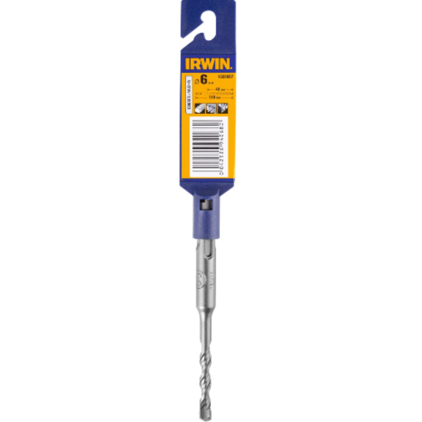Broca Sds Plus 6 X 110mm Para Concreto Irwin 1929697 | Leroy Merlin Broca Sds Plus 6 X 110mm Para Concreto Irwin 1929697 | Leroy Merlin