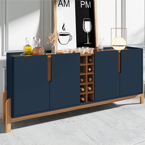 Buffet Adega Ranger Azul Cobalto Cedro | Leroy Merlin