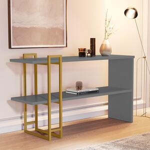 Buffet Aparador 2 Prateleiras Koda Onix Dourado | Leroy Merlin