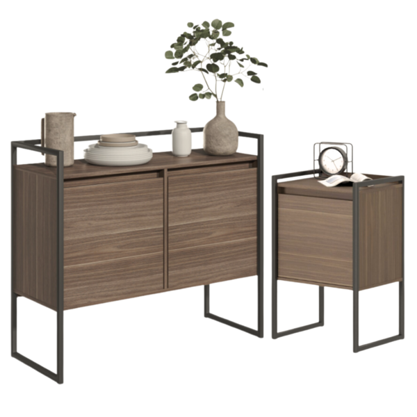 Buffet Com Gaveteiro Industrial Affara | Leroy Merlin