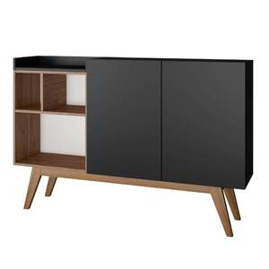 Buffet Roma 2 Pt Preto | Leroy Merlin