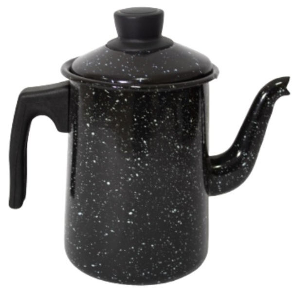 Bule Esmaltado Preto 1,3l Atóxico Esmaltados Silva 7394 | Leroy Merlin