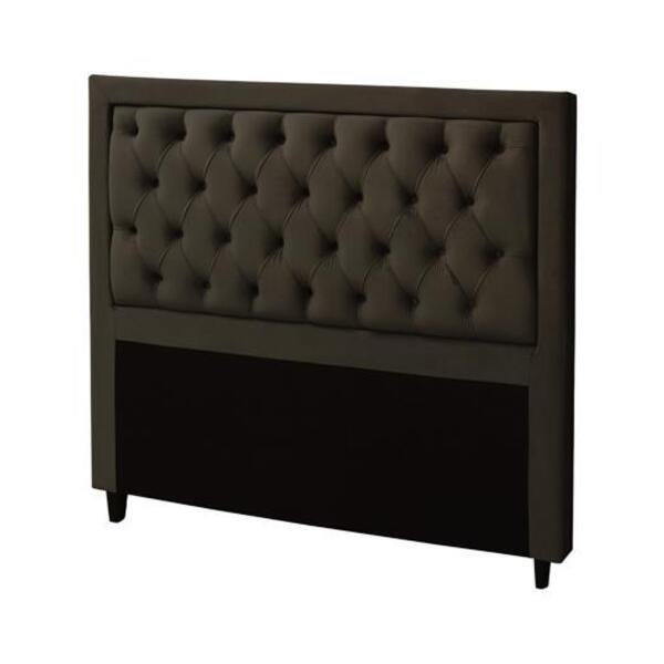 Cabeceira Baronesa Plus King Size 1950mm Veludo Cacau - Simbal | Leroy ...