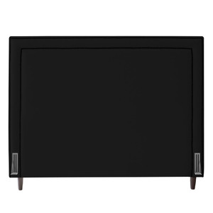 Cabeceira Cama Box Casal Queen Size Maísa 160cm Com Frame Veludo Preto ...