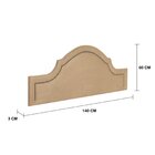 Cabeceira Casal Estofada Para Cama Box Provençal Luxo Com Tachas ...