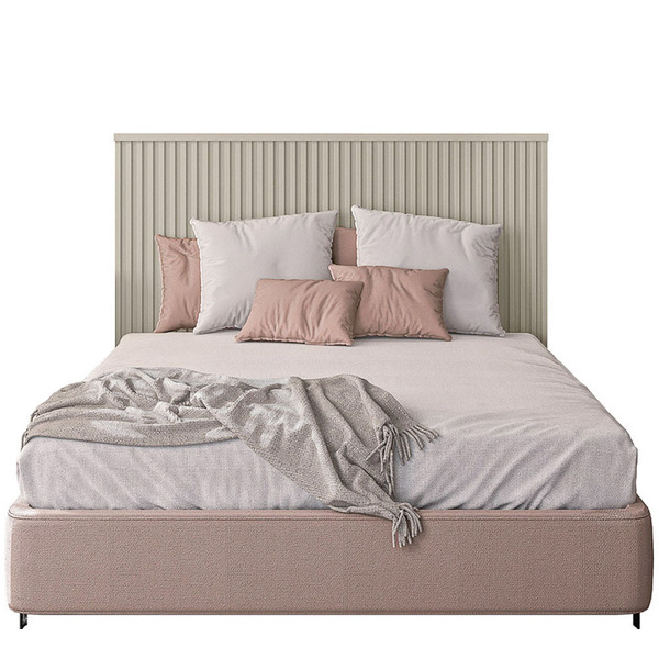 Cabeceira Para Cama Box Casal 140cm Madeira Ripada Brisa L06 Off White ...