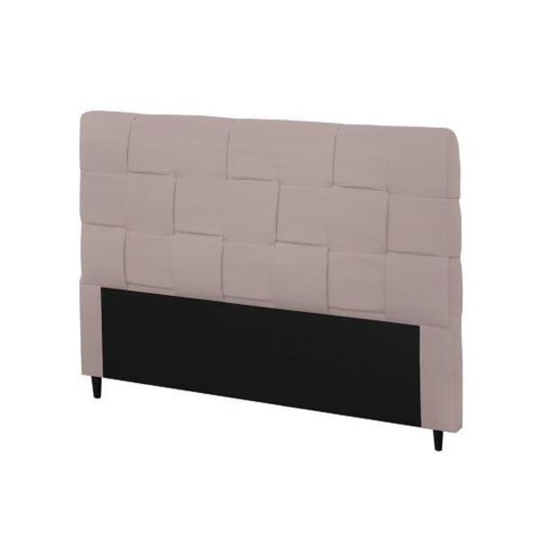 Cabeceira Ravena Plus King Size 1950mm Veludo Rose - Simbal | Leroy Merlin