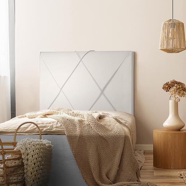 Cabeceira Solteiro Provença Branca 90cm | Leroy Merlin