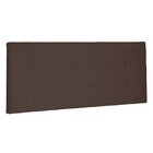 Cabeceira Suspensa Casal 140cm Suede Verona Marrom Café Café | Leroy Merlin