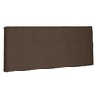 Cabeceira Suspensa King 195cm Suede Verona Marrom Caramelo Caramelo ...