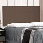 Cabeceira Suspensa King 195cm Suede Verona Marrom Caramelo Caramelo ...