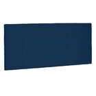 Cabeceira Suspensa Queen 160cm Suede Ravenna Azul Marinho Azul Marinho ...