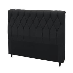 Cabeceira Viena Plus King Size 1950mm Suede Negro - Simbal | Leroy Merlin