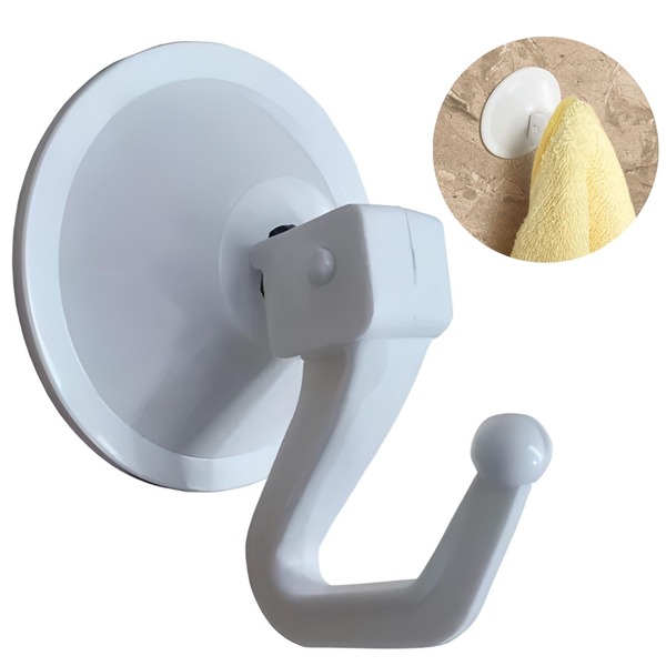 Cabide De Pressão Com Ventosa Branco | Kaztec | Leroy Merlin