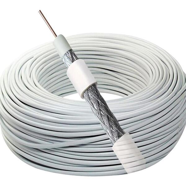 Cabo Coaxial Rg59 Malha 40% - 50 Metros | Leroy Merlin