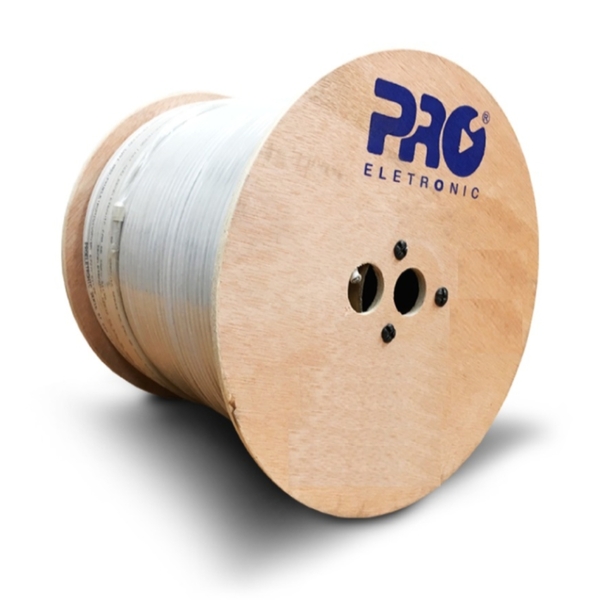 Cabo Coaxial Rg59 Proeletronic Caco5940/03 40% De Malha - 300m | Leroy ...