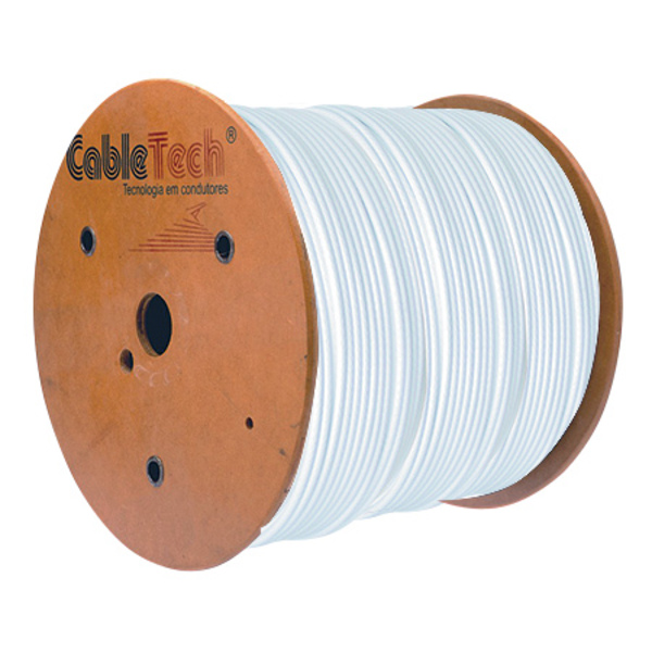 Cabo Coaxial Rgc-59 Std-40% Branco 305 Metros | Leroy Merlin