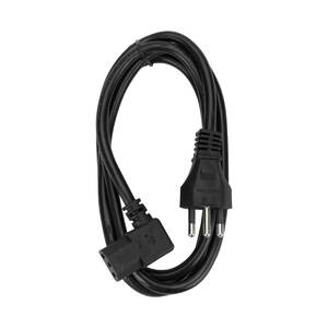 Cabo De Força Tripolar 20a 1.5mm 90 Graus 1.50m Monitor Tv | Leroy Merlin