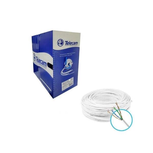 Cabo De Rede Telecam Lan 4p Cat5 300 Metros 4px24awg Branco | Leroy Merlin