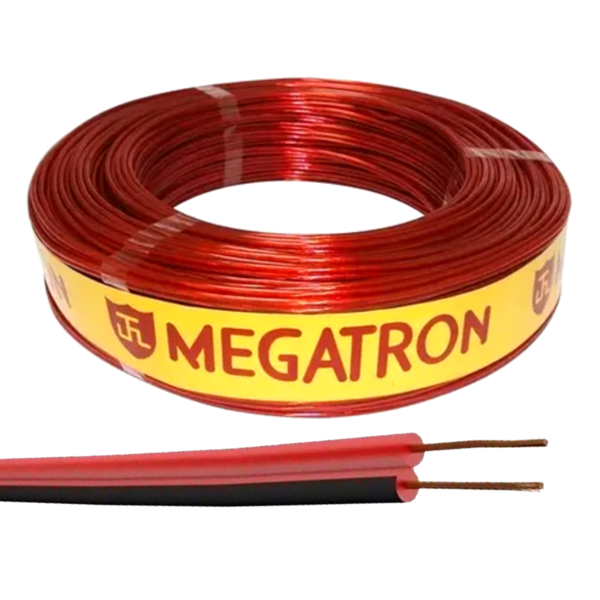 Cabo De Som Alta Qualidade De Audio Bicolor 0,875mm De 45 Metro | Leroy ...