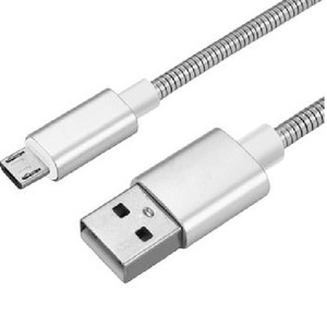 Cabo Micro Usb 2.1 - Prata Metálico Smartphone | Leroy Merlin