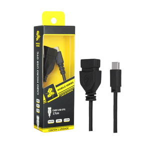 Cabo Otg Tipo C Type C Pendrive Usb F Mea Celular Smartphone Leroy Merlin