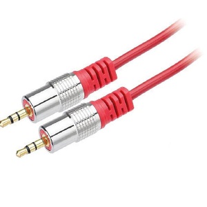 Cabo P2 Stereo Gold - 5 Metros Tebera | Leroy Merlin