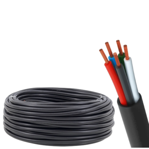 Cabo Pp 5x1,5mm 5 Condutores Fio Multiuso Preto Com 10 Metros | Black ...