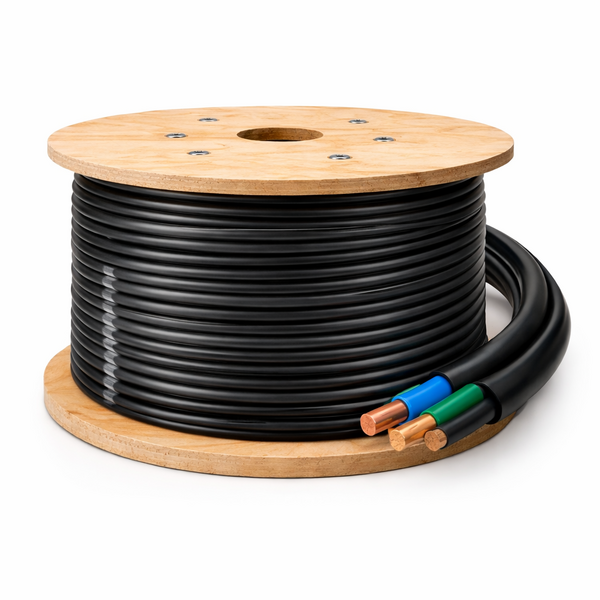 Cabo Pp Flexível 3x1,5mm 500v Cobrecom Tripolar Extensão Elétrica 20 ...