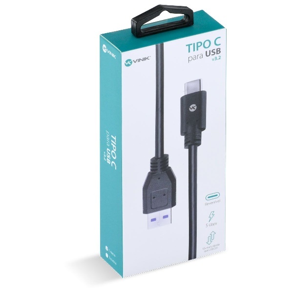 Cabo Usb-c X Usb A V3.2 Gen1 5gbps 1 Metro C32uam-1 Vinik 31446 | Leroy ...