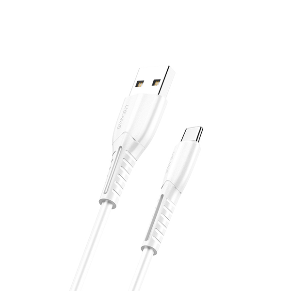 Cabo Usb Usams Usb A Para Tipo C Máx. 2a 1 Metro Branco | Leroy Merlin