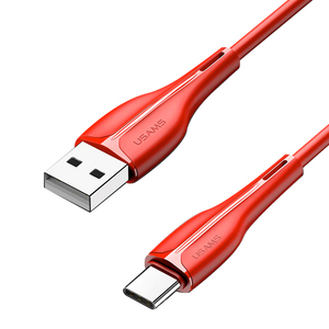 Cabo Usb Usams Usb A Pra Tipo C Máx. 2a 1 Metro Vermelho | Leroy Merlin