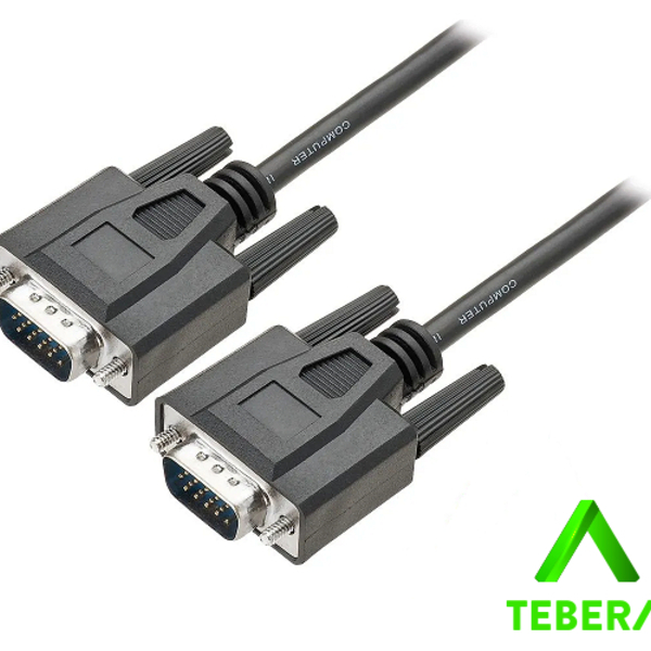 Cabo Vga Macho + Vga Macho 10m Preto Tebera | Leroy Merlin