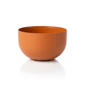 Cachepot Médio em Plástico 16x15cm Terracota Raiz | Leroy Merlin