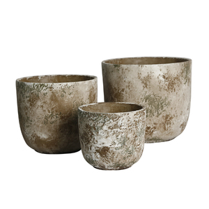 Cachepot Chamonix Ter. Musgo 16X15cm Portofino | Leroy Merlin