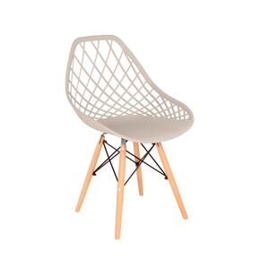 Cadeira Charles Eames Wood Vision Design - Nude | Leroy Merlin