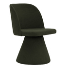 Cadeira De Jantar Liz Base Fixa Linho Verde Musgo - Nexta Casa | Leroy ...