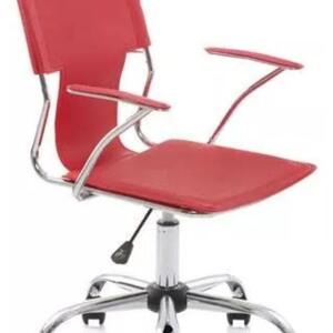 Cadeira Diretor Executiva Em Couro Pvc Pelegrin Pel-6011 Vermelha ...