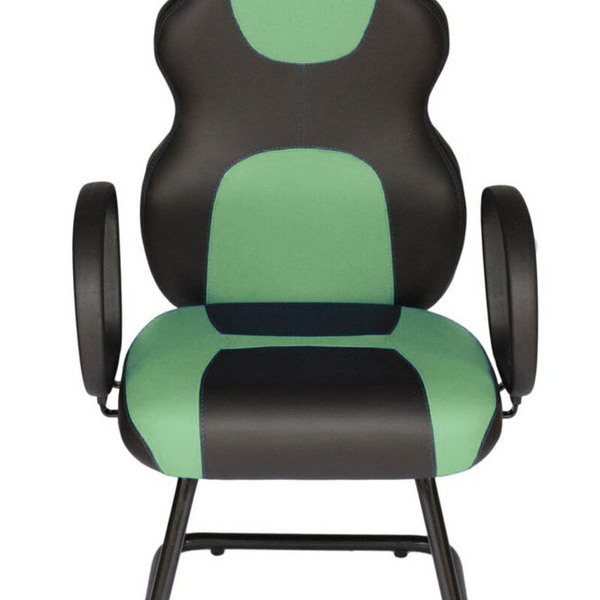 Cadeira Gamer Interlocutor Linha Gamer Racing Verde | Leroy Merlin