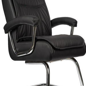 Cadeira Interlocutor Para Escritório Com Mola Ensacada Preto | Leroy Merlin