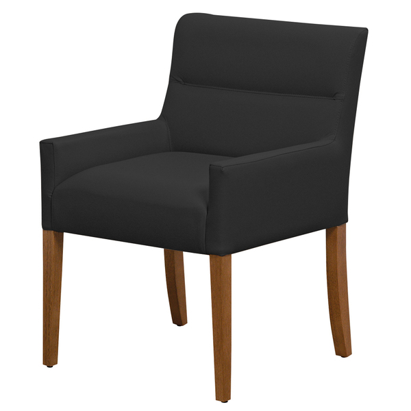 Cadeira Para Mesa De Jantar Angel Base Madeira Corano Preto - Nexta ...