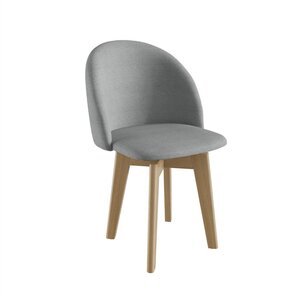 Cadeira Para Sala De Jantar Escritório Giratória Estofada Madeira ...