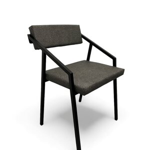 Cadeira Zênite - Metalon Preto Cinza | Leroy Merlin