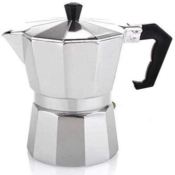 Cafeteira Italiana 3 Xicaras Express Moka Chaleira Luxo Elegante ...